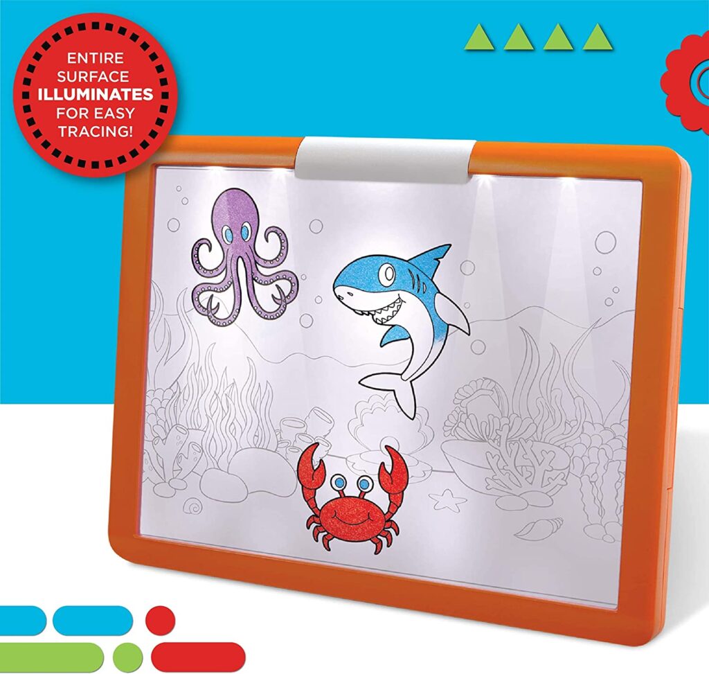 Discovery Kids LED Illuminated Tracing Tablet - Crazy Gray Ghost