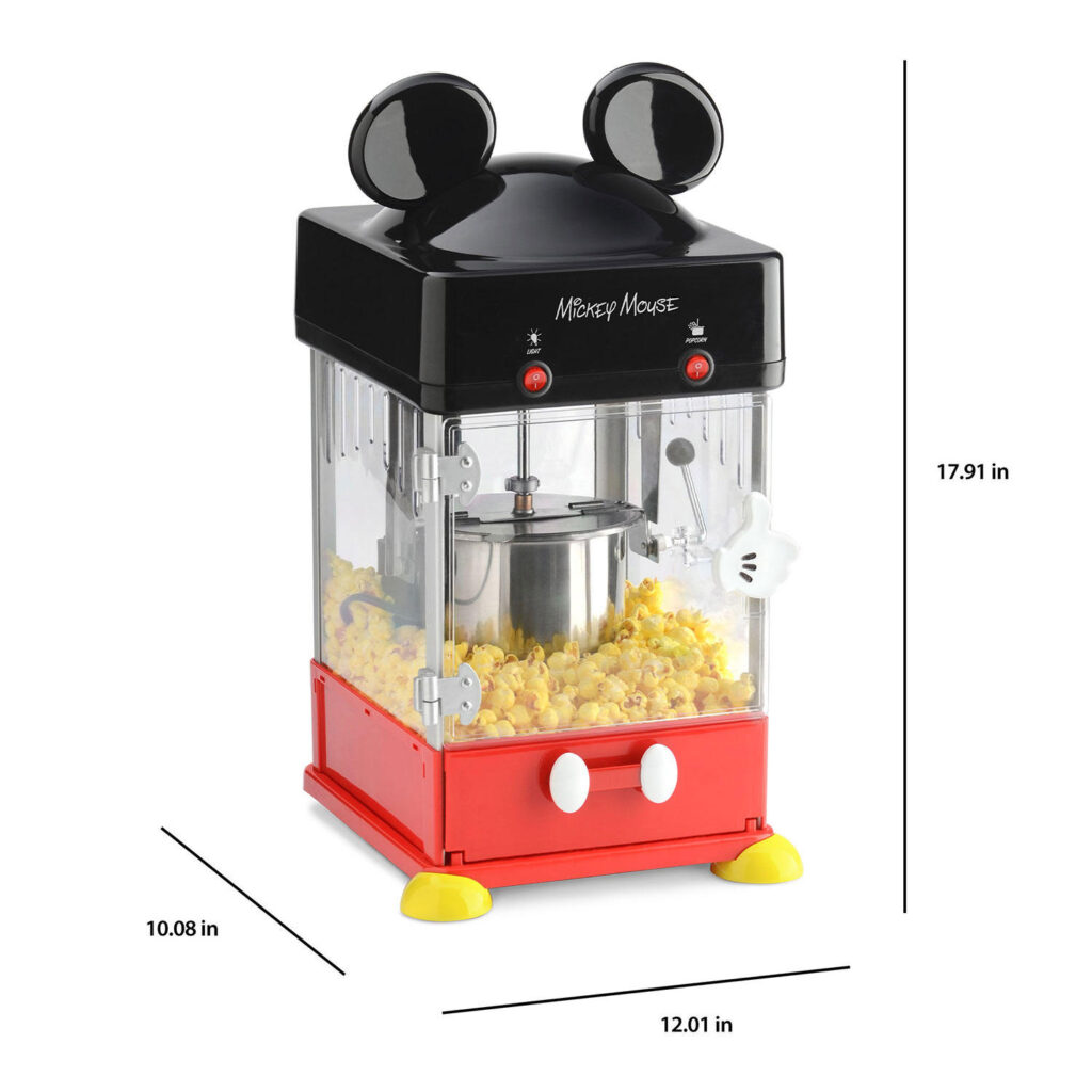 Disney® Mickey Mouse Popcorn Popper with Accessories - Crazy Gray Ghost